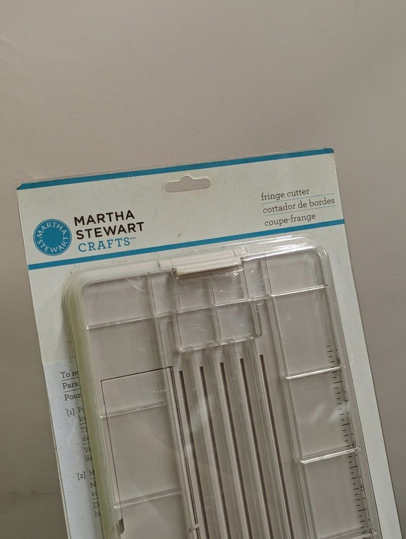Martha Stewart Fringe Cutter Tool, Hobbies & Toys, Stationery & Craft ...