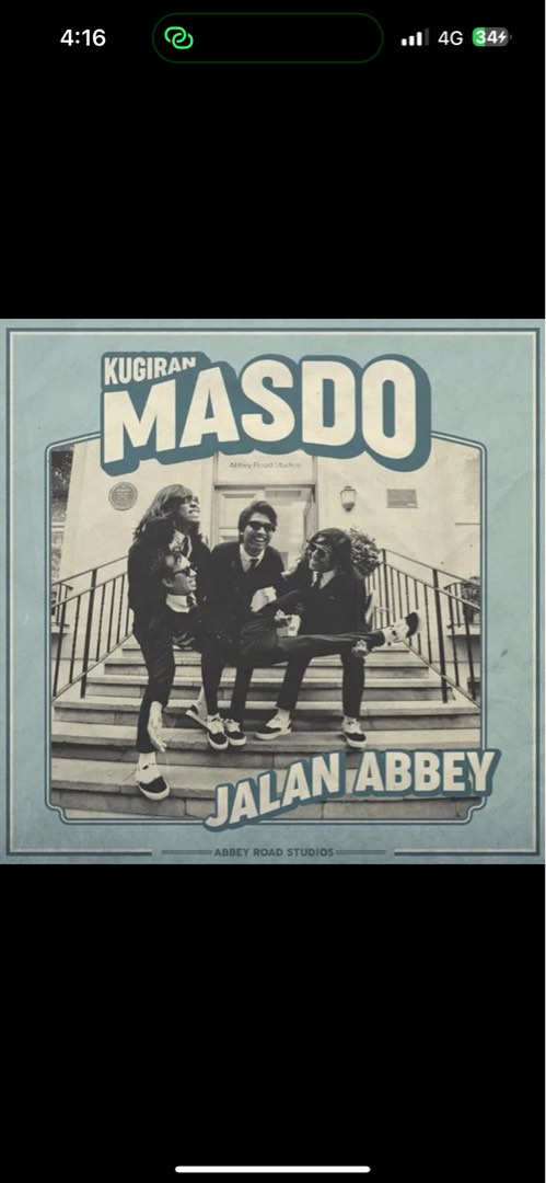 Masdo Jalan Abbey LP, Hobbies & Toys, Music & Media, Vinyls on Carousell