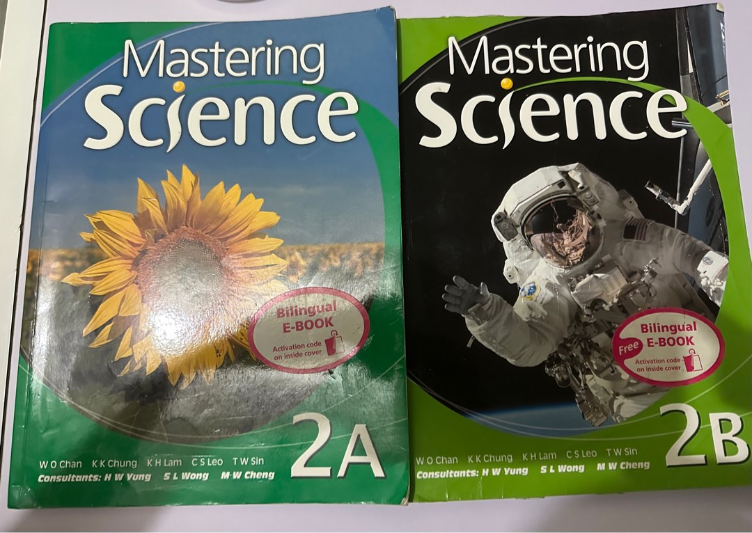 Mastering science2A&2B, 興趣及遊戲, 書本 & 文具, 教科書 - Carousell