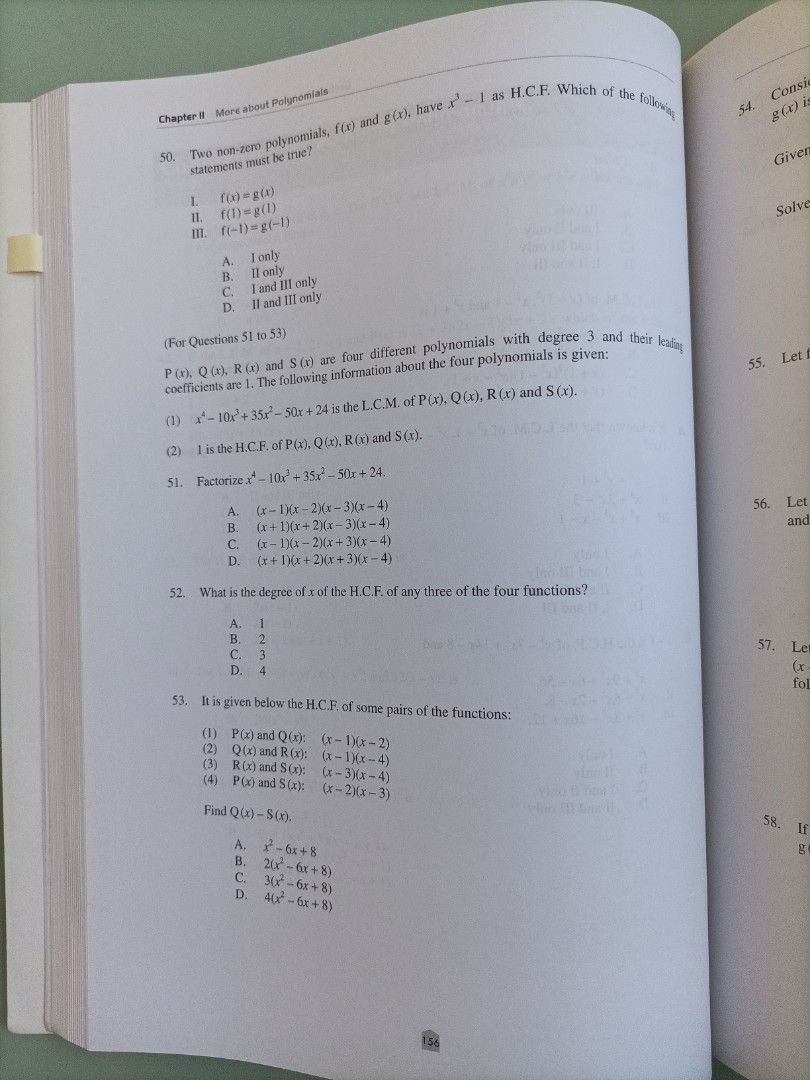 Mathematics 1000 MC exercise for HKDSE, 興趣及遊戲, 書本 & 文具, 教科書 - Carousell