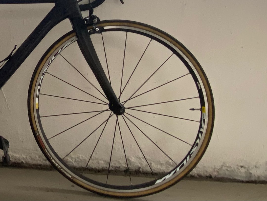 Mavic aksium wheelset rim brake, Sports Equipment, Bicycles & Parts ...