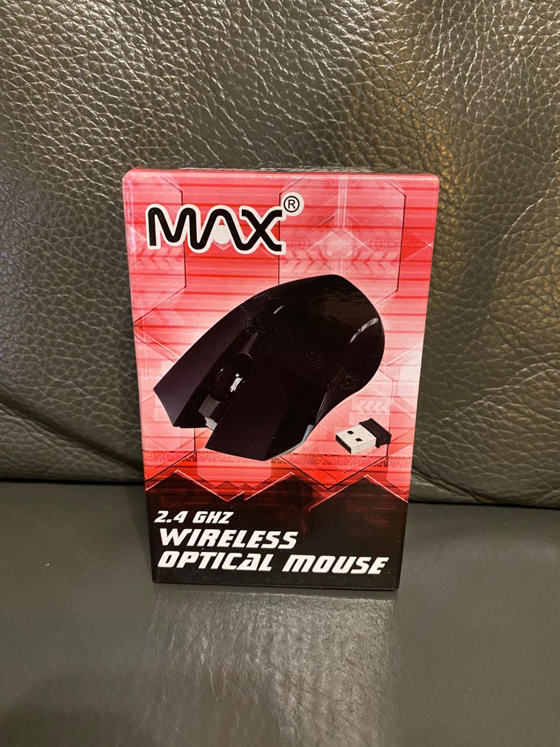 Max Wireless Gaming Mouse 無線滑鼠, 電腦＆科技, 電腦周邊及配件, 電腦滑鼠及相關產品 - Carousell