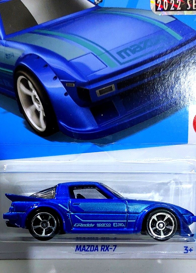 MAZDA RX7 Hotwheels US Cards Factory Sealed 2022, Hobbies & Toys, Toys ...