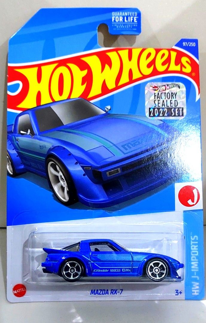 MAZDA RX7 Hotwheels US Cards Factory Sealed 2022, Hobbies & Toys, Toys ...