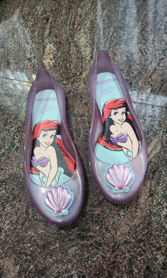 Melissa Disney Ariel collection, Babies & Kids, Babies & Kids Fashion ...