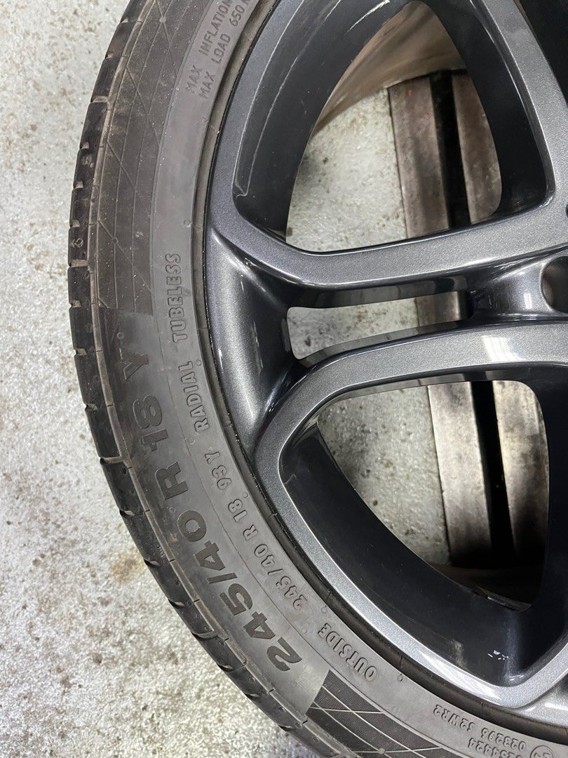 Mercedes Benz rim, Car Accessories, Tyres & Rims on Carousell