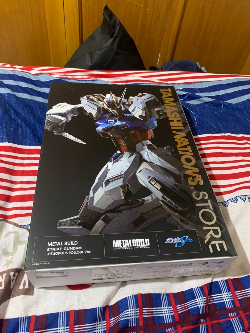 METAL BUILD MB 攻擊鋼彈 海利歐波里斯 出廠 Ver. 會場限定 Heliopolis Rollout, 書籍、休閒與玩具, 玩具、公仔、桌遊在旋轉拍賣