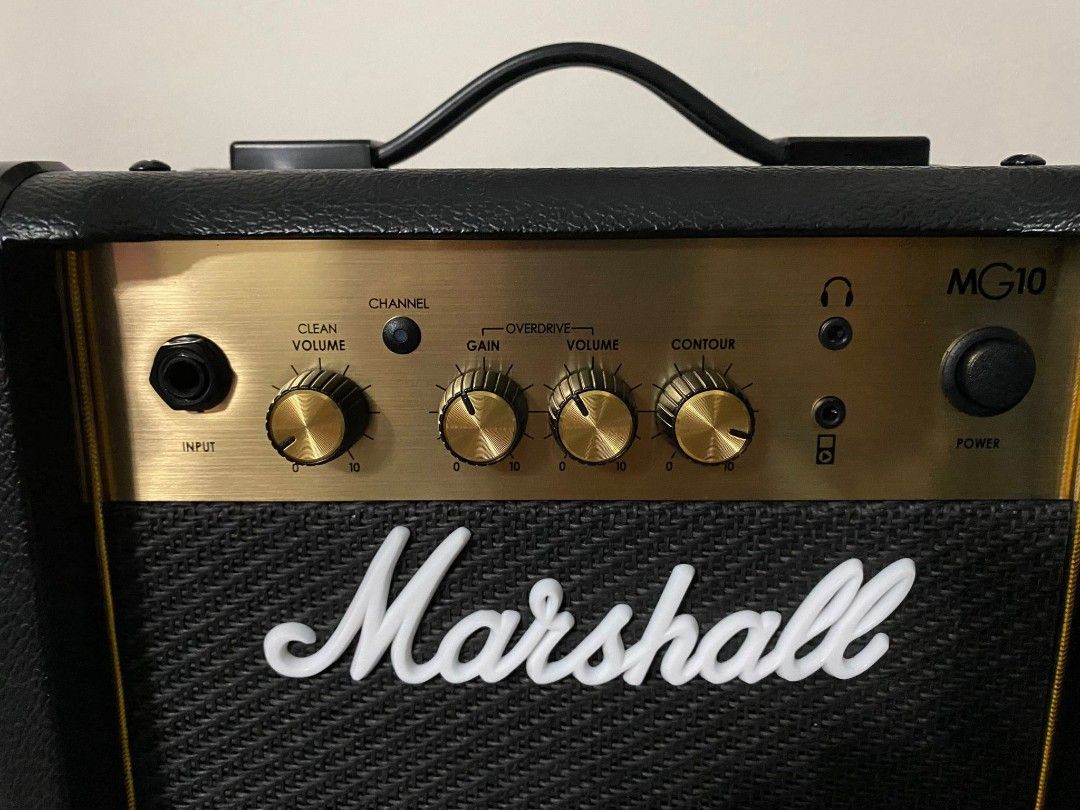 Mg10 Gold Marshall Guitar Amplifier, Audio, Soundbars, Speakers ...