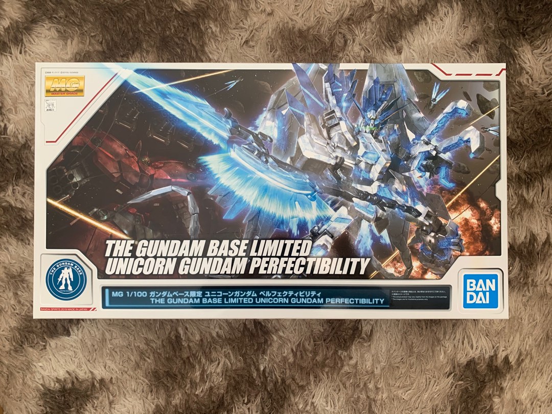 MG 1/100 The Gundam Base Limited Unicorn Gundam Perfectibility, Hobbies ...