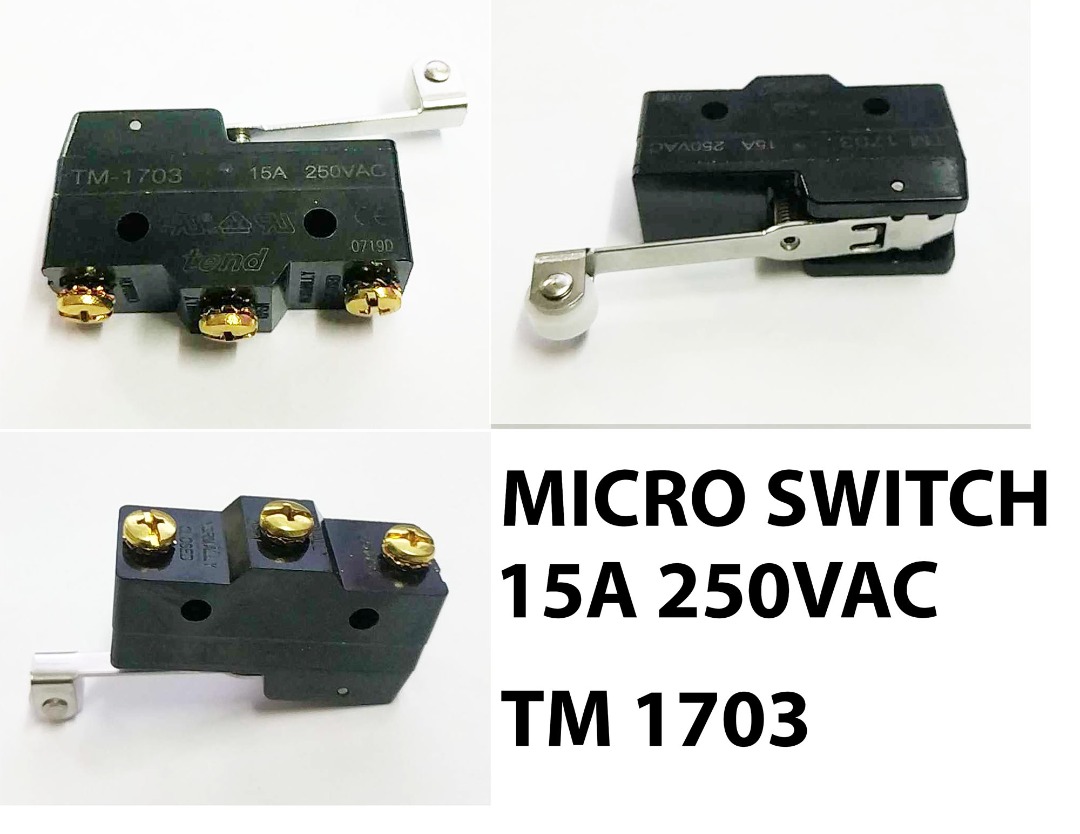 MICRO SWITCH LIMIT 15A 250VAC TM 1703 ...