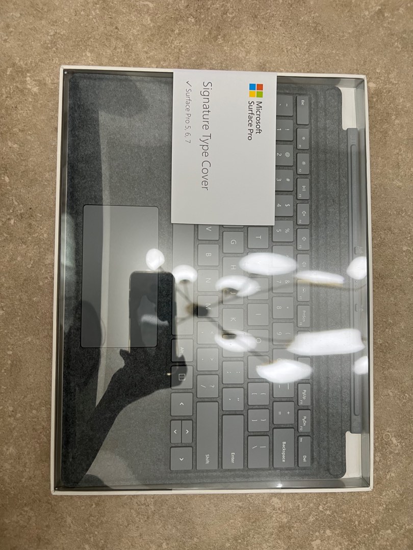 Microsoft Surface Pro Signature Type Cover – Ice Blue, 電腦＆科技, 電腦周邊及配件 ...