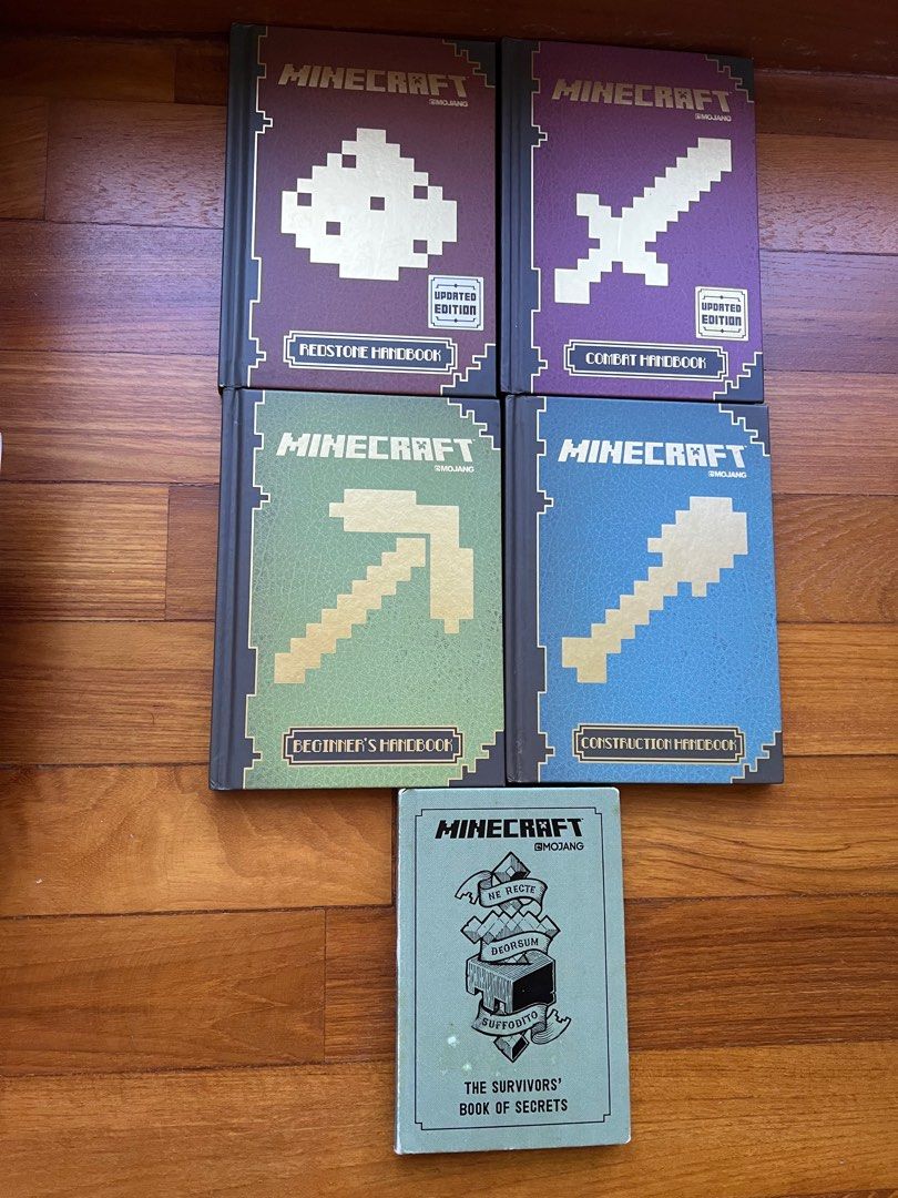 Minecraft Handbooks (in total 5), Hobbies & Toys, Books & Magazines ...