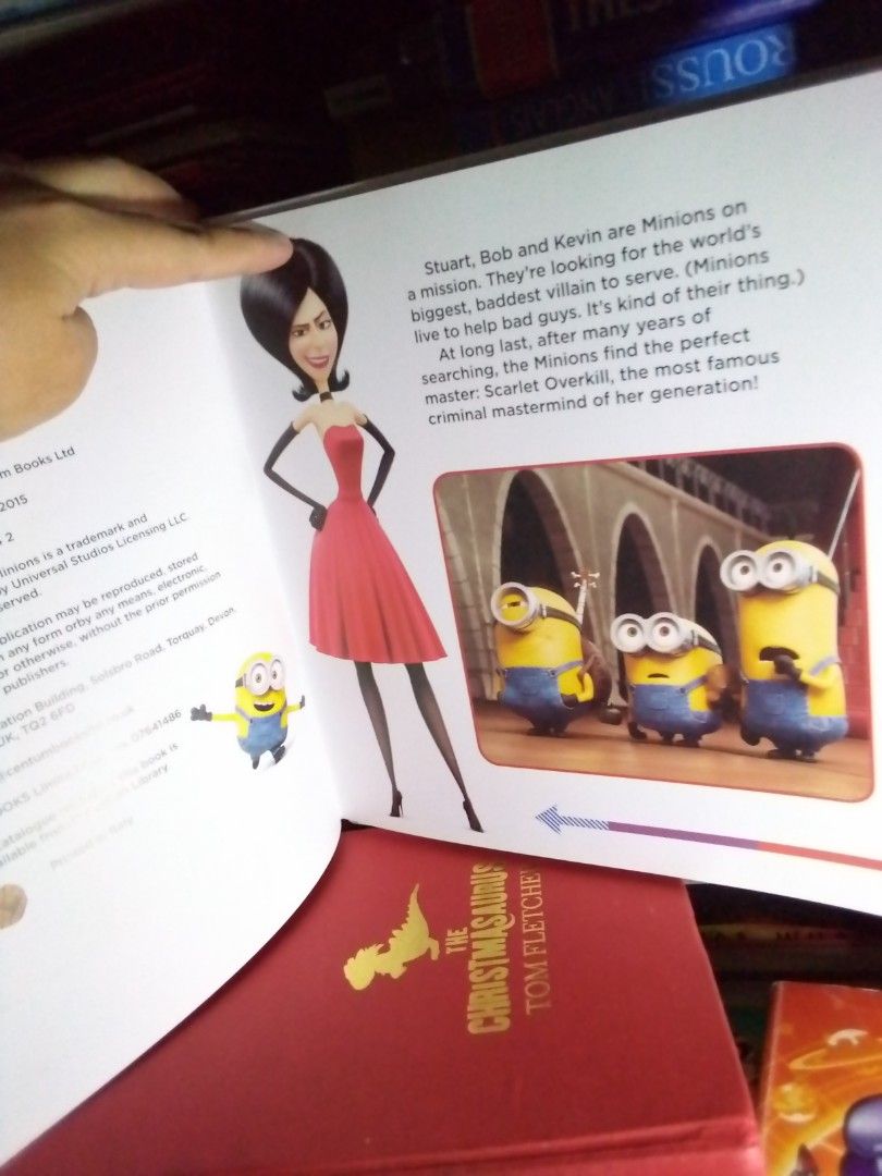 Minions, Hobbies & Toys, Books & Magazines, Children's Books on Carousell