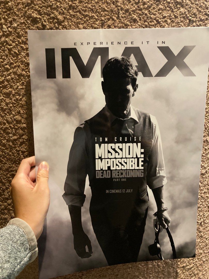 MISSION IMPOSSIBLE POSTER, Hobbies & Toys, Collectibles & Memorabilia ...