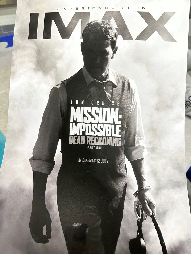 MISSION IMPOSSIBLE POSTER, Hobbies & Toys, Collectibles & Memorabilia ...
