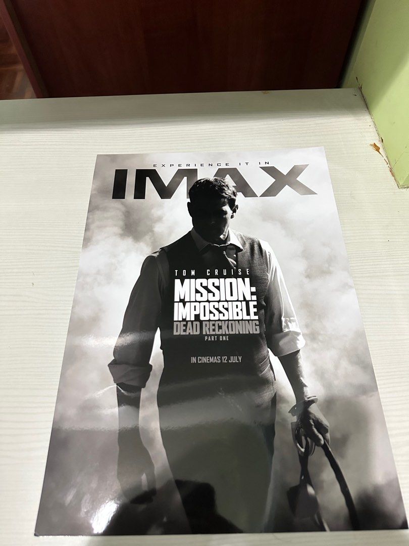 MISSION IMPOSSIBLE POSTER, Hobbies & Toys, Collectibles & Memorabilia ...