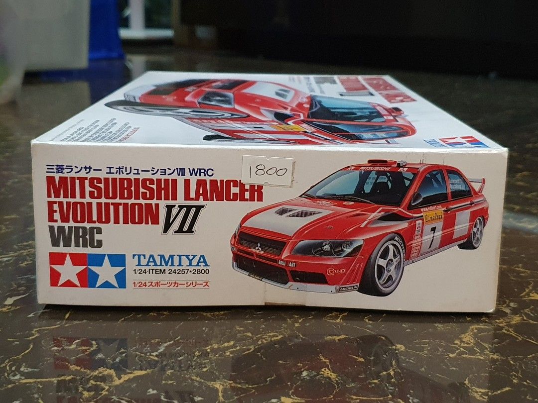 Mitsubishi Lancer Evo 7 "WRC" (model kit), Hobbies & Toys, Toys & Games ...