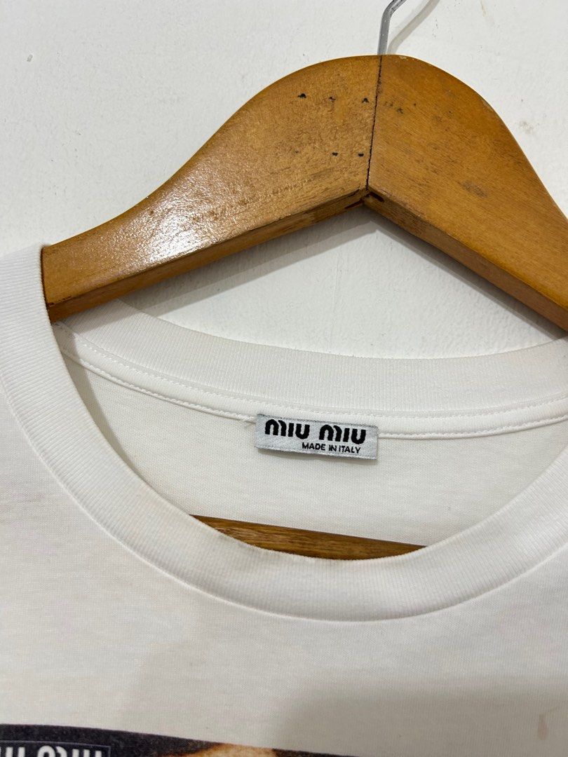 Miu miu, Men's Fashion, Tops & Sets, Tshirts & Polo Shirts on Carousell