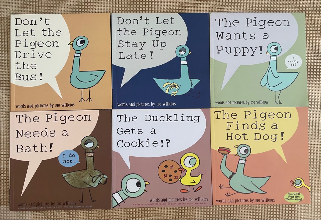 Mo Willems Pigeon Series, Hobbies & Toys, Books & Magazines, Children's ...