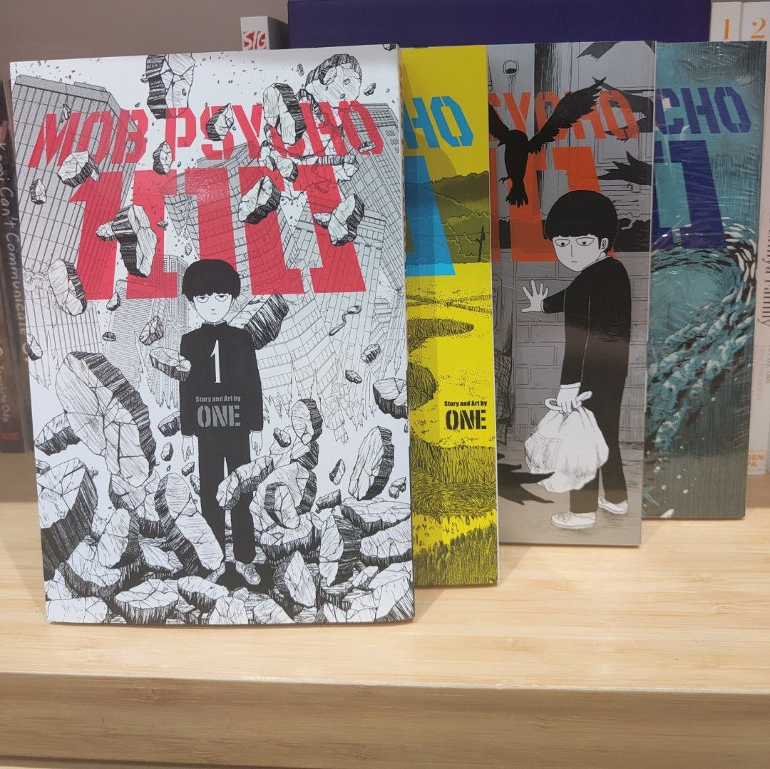 Mob Psycho 100 Manga (volume 1-4), Hobbies & Toys, Books & Magazines ...