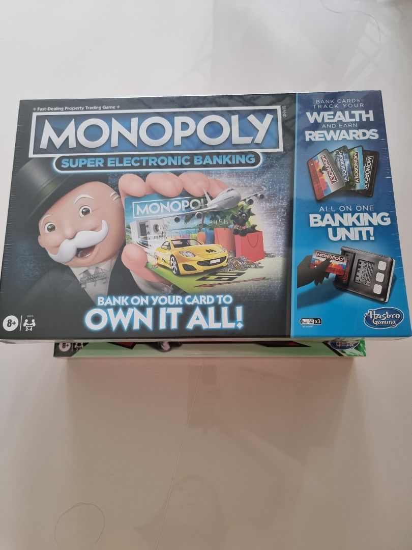 Monopoly super electronic banking, Hobbies & Toys, Toys & Games on ...