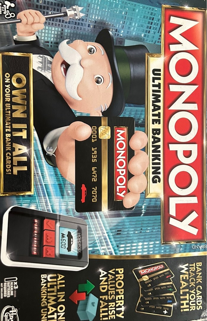 Monopoly Ultimate Banking Board Game, Hobbies & Toys, Toys & Games on ...