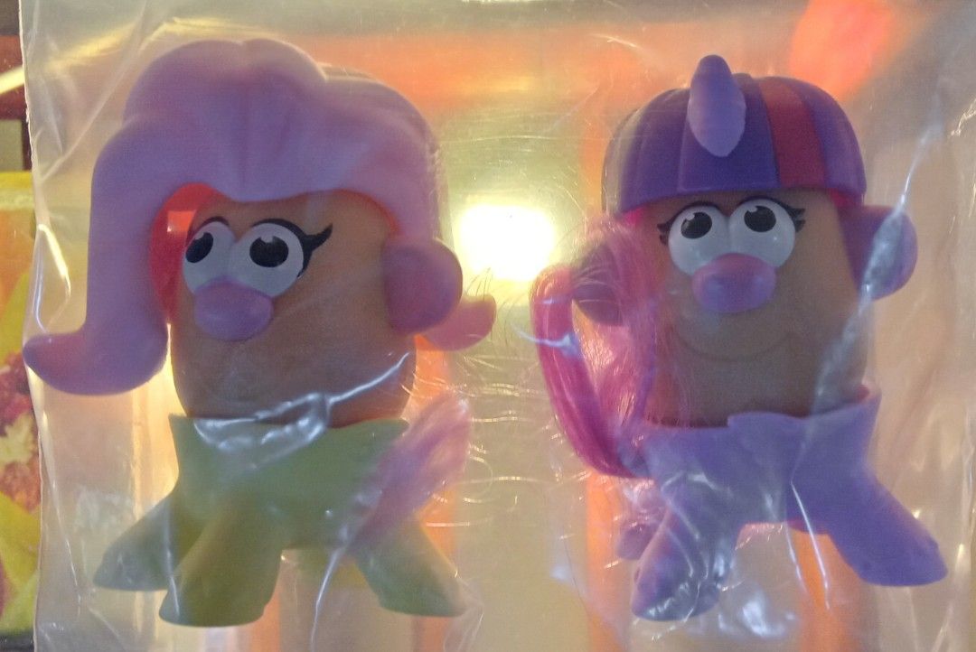 Mr. Potato My Little Pony Twilight Sparkle & Fluttershy McDonald's ...