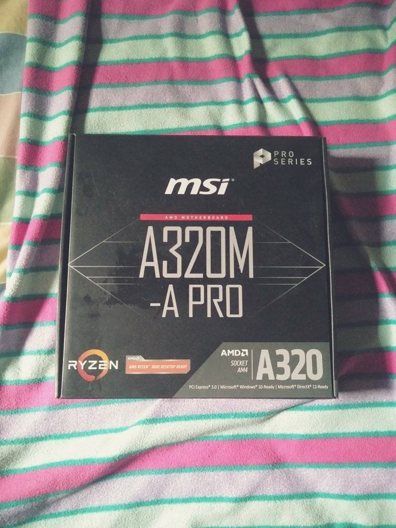 MSI A320M - A PRO (AM4 for AMD) Motherboard | RUSH NEGOTIABLE ...