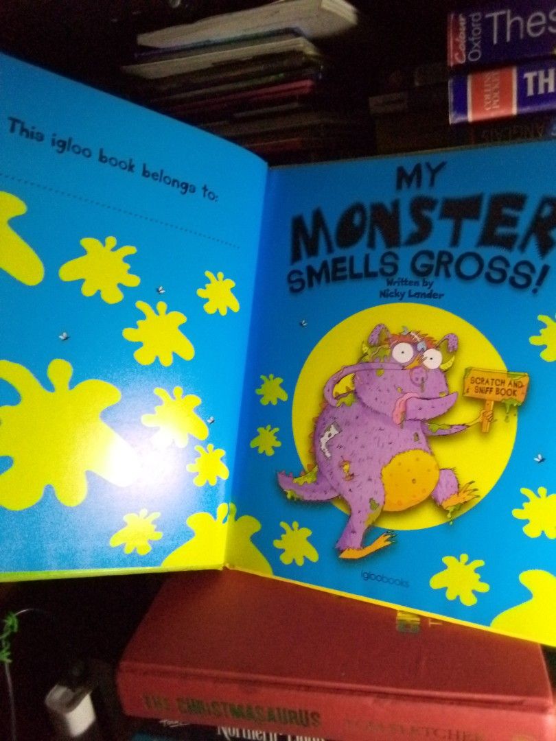 My Monster Smell Gross, Hobbies & Toys, Books & Magazines, Children's ...