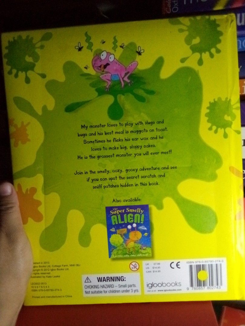 My Monster Smell Gross, Hobbies & Toys, Books & Magazines, Children's ...