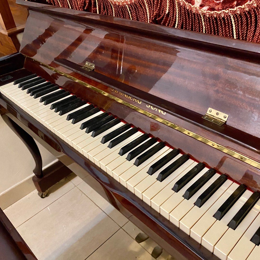 (Negotiable) Stainberg & Song Exam Model Upright Piano, Hobbies & Toys ...