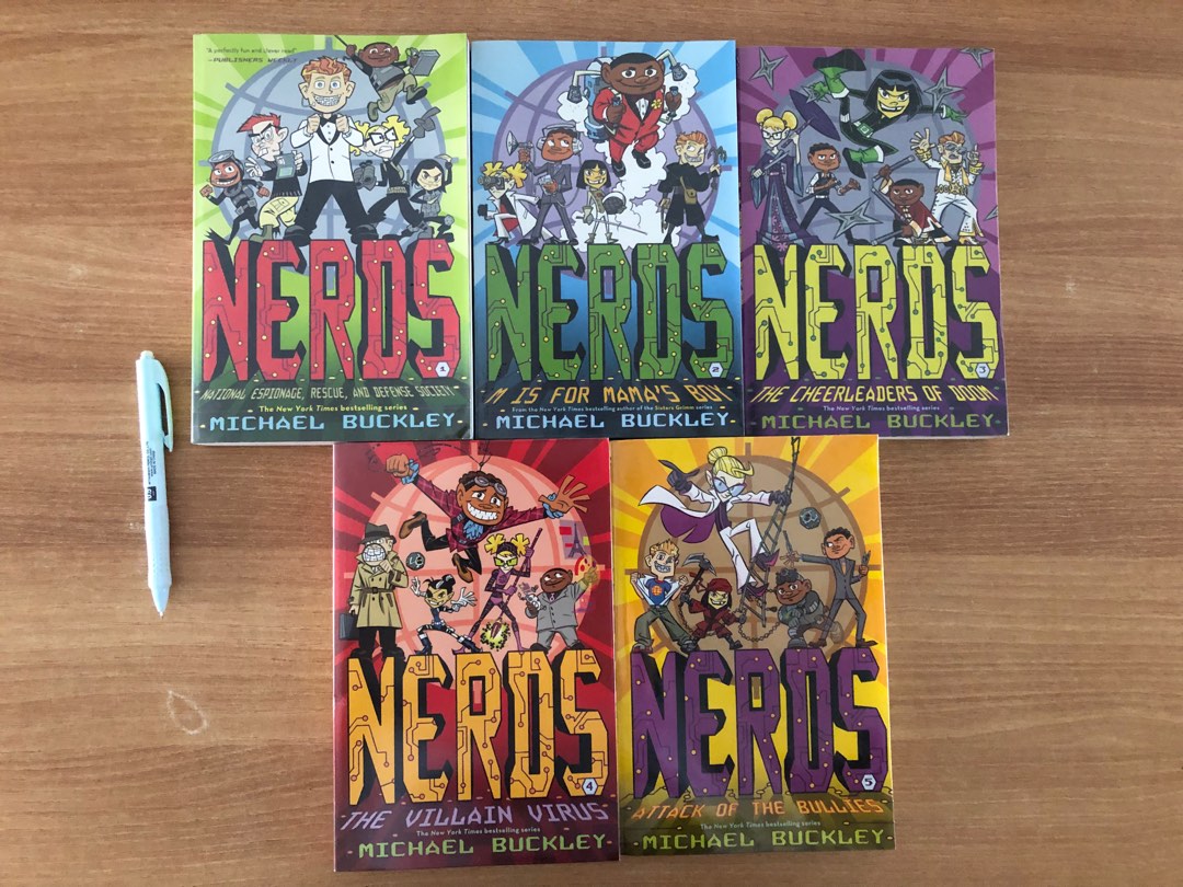 Nerds 5 books set, Hobbies & Toys, Books & Magazines, Children's Books ...