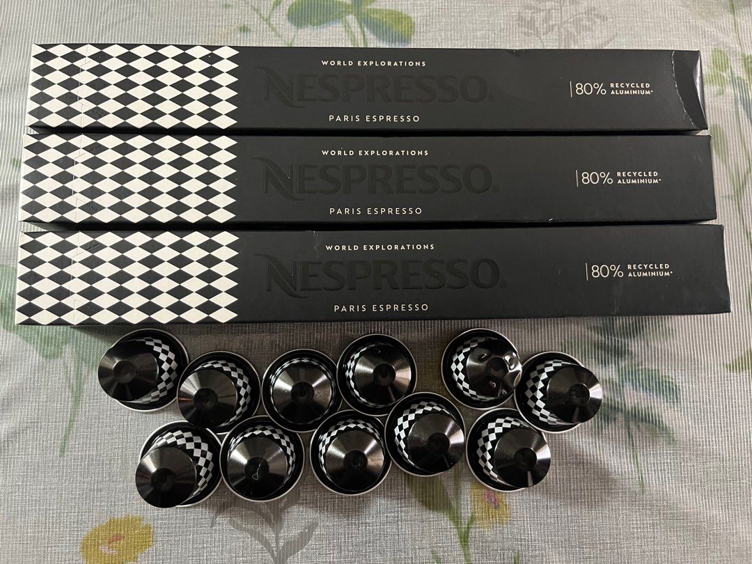 Nespresso Paris espresso capsule, Food & Drinks, Beverages on Carousell