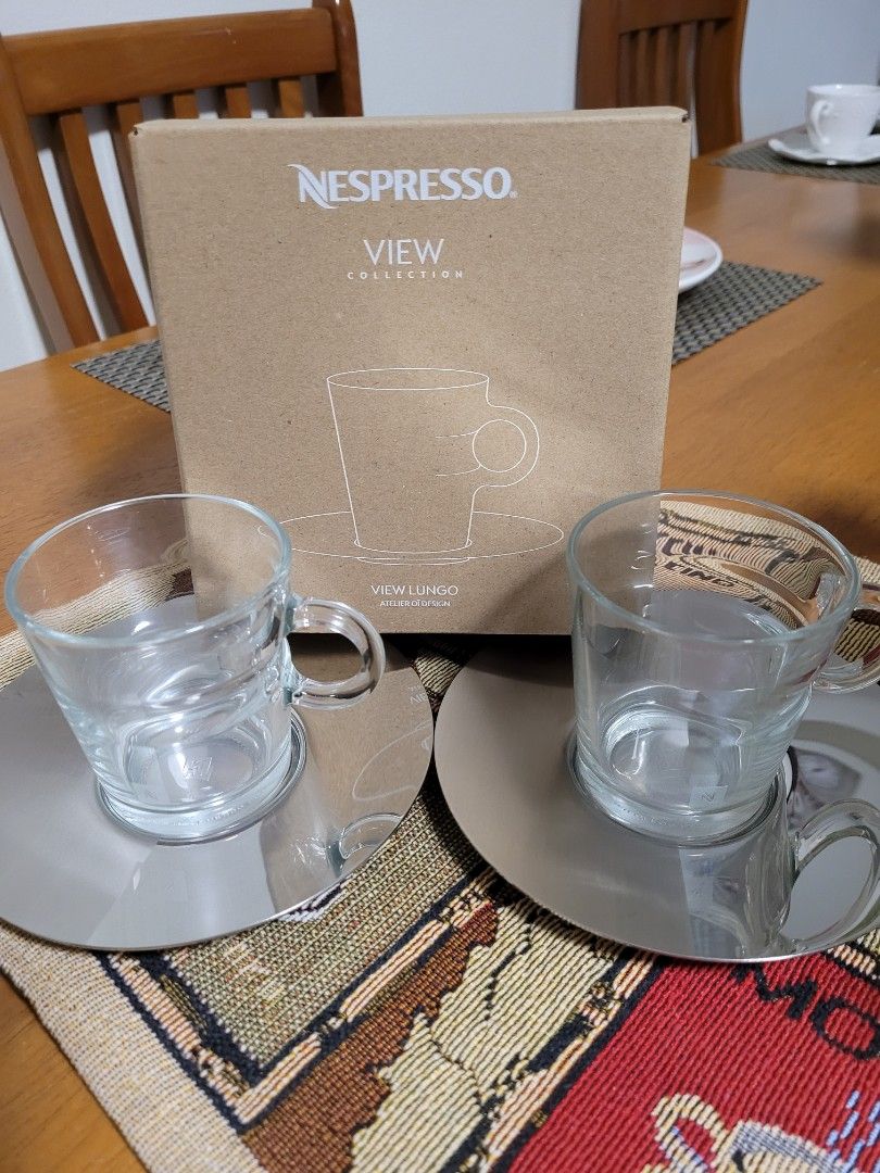 Nespresso View Lungo Cups x 2, Furniture & Home Living, Kitchenware ...