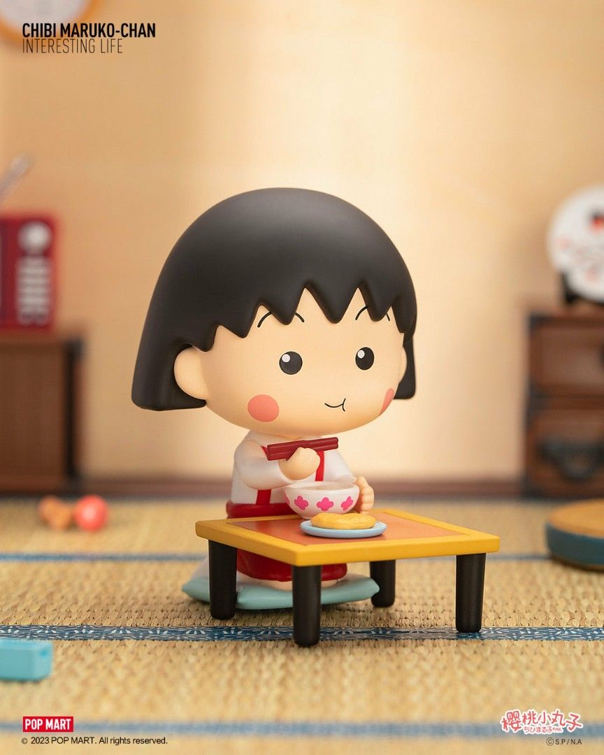 [NEW! POPMART] POPMART CHIBU MARUKO-CHAN'S INTERESTING LIFE SERIES FULL SET AND INDIVIDUAL ...