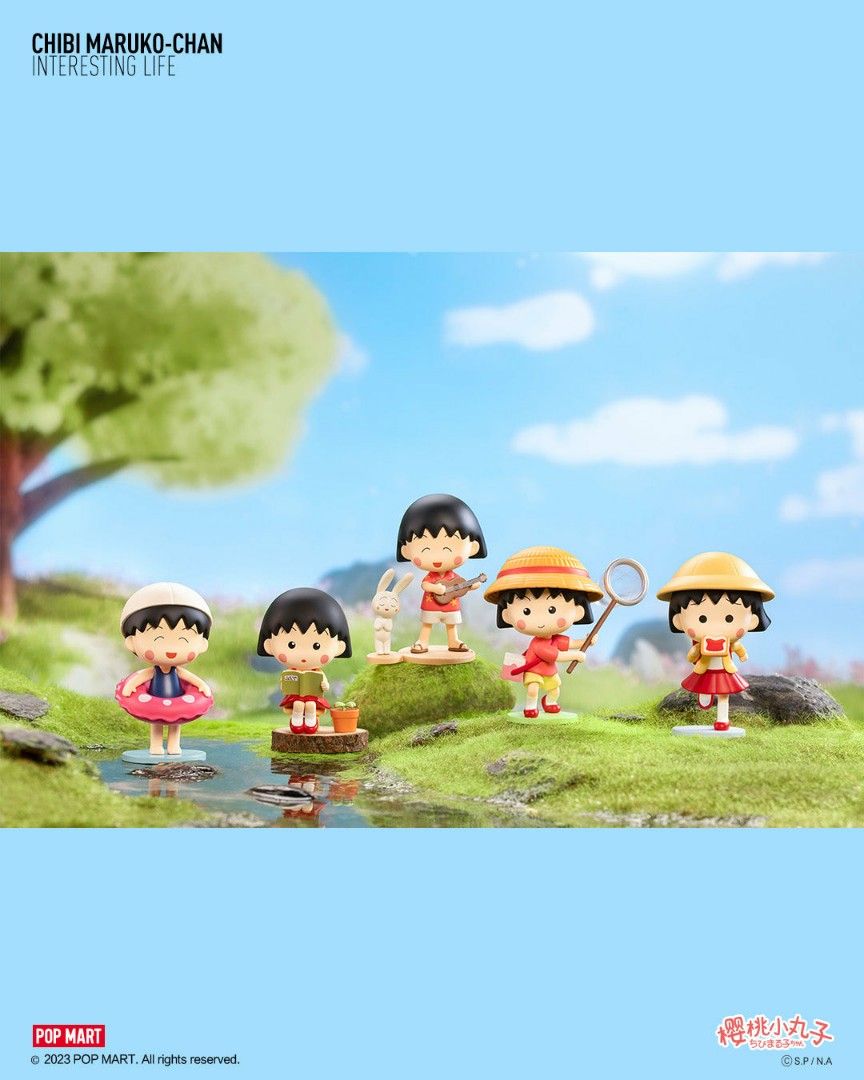 [NEW! POPMART] POPMART CHIBU MARUKO-CHAN'S INTERESTING LIFE SERIES FULL SET AND INDIVIDUAL ...