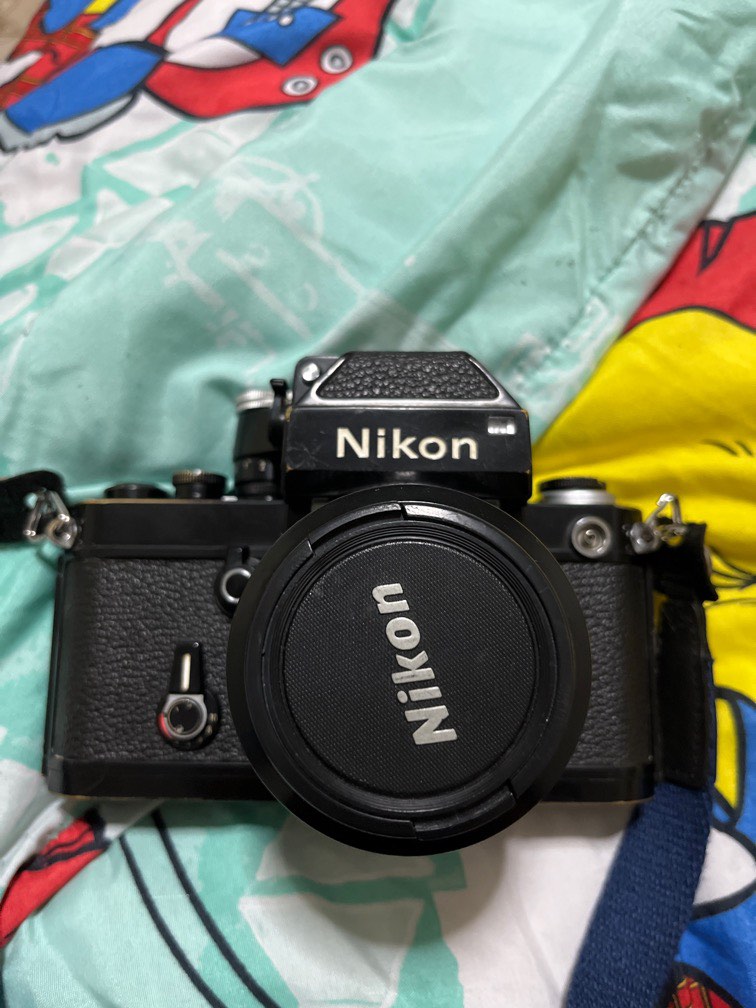 Nikon F2 with DP1 view finder 35mm film camera, Photography, Cameras on ...