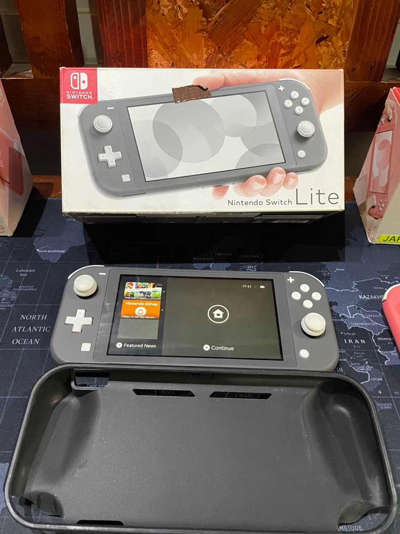 Nintendo Switch lite Grey on Carousell