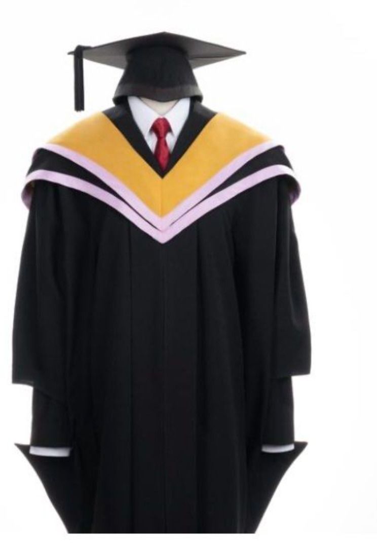 NTU graduation gown full set, Men's Fashion, Tops & Sets, Sets ...