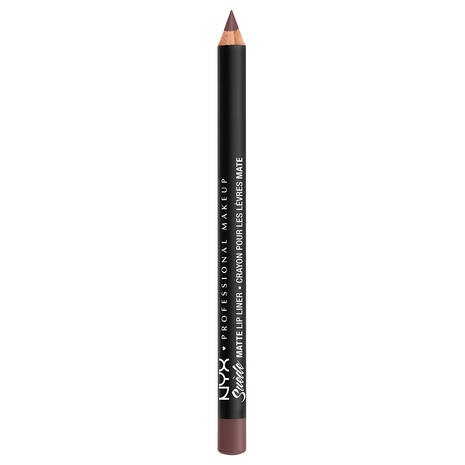 NYX Professional Makeup Suede Matte Lip Liner, Moonwalk 1.0g, Beauty ...