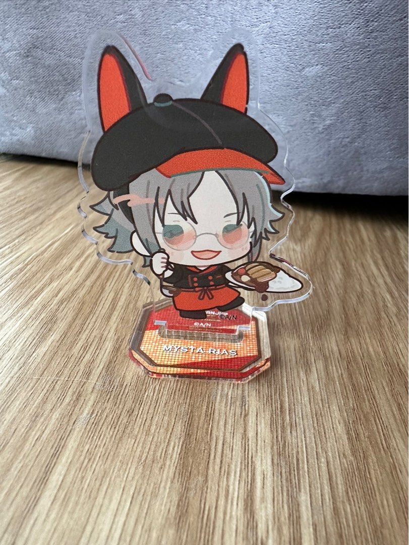 [OFFICIAL] Mysta Rias chibi acrylic Nijisanji Cafe, Hobbies & Toys ...