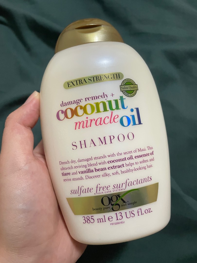 OGX Coconut Miracle Oil Shampoo & Conditioner, Beauty & Personal Care ...