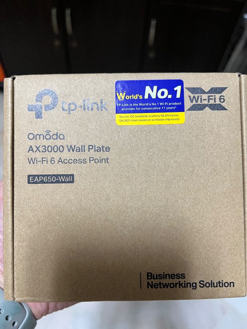 Omada AX3000 Wall Mount Wi-Fi 6 AP, Computers & Tech, Parts ...