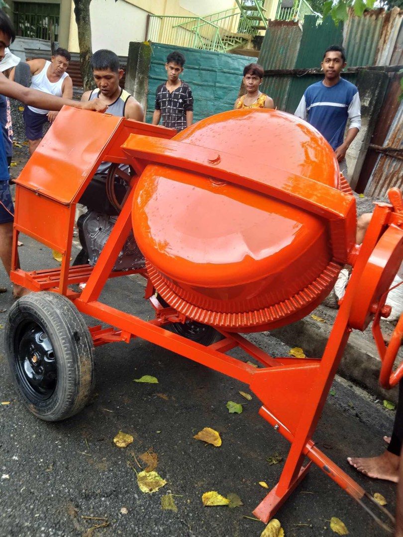 One Bagger Cement Mixer w/ Hakata Japan Diesel Engine 10hp, Commercial ...