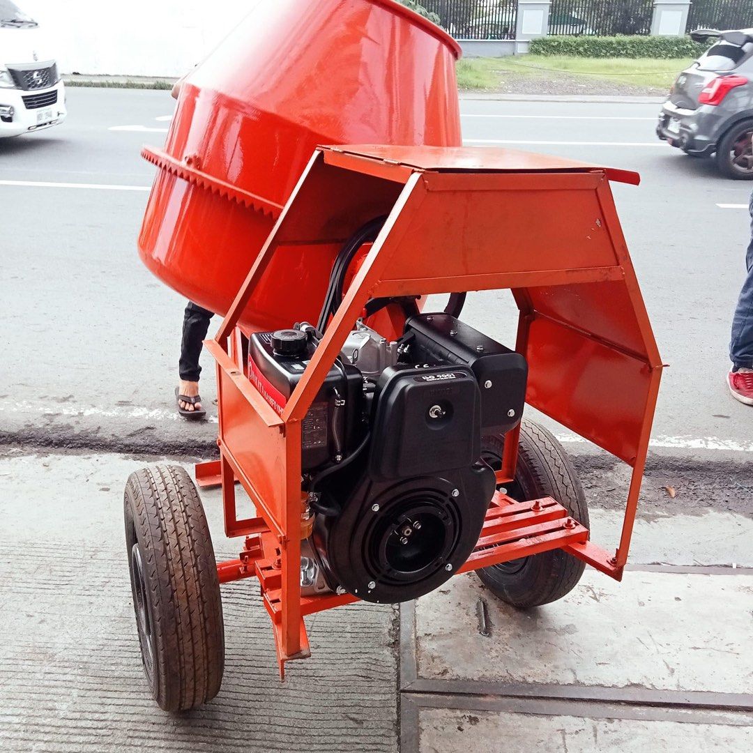 One Bagger Cement Mixer w/ Hakata Japan Diesel Engine 10hp, Commercial ...