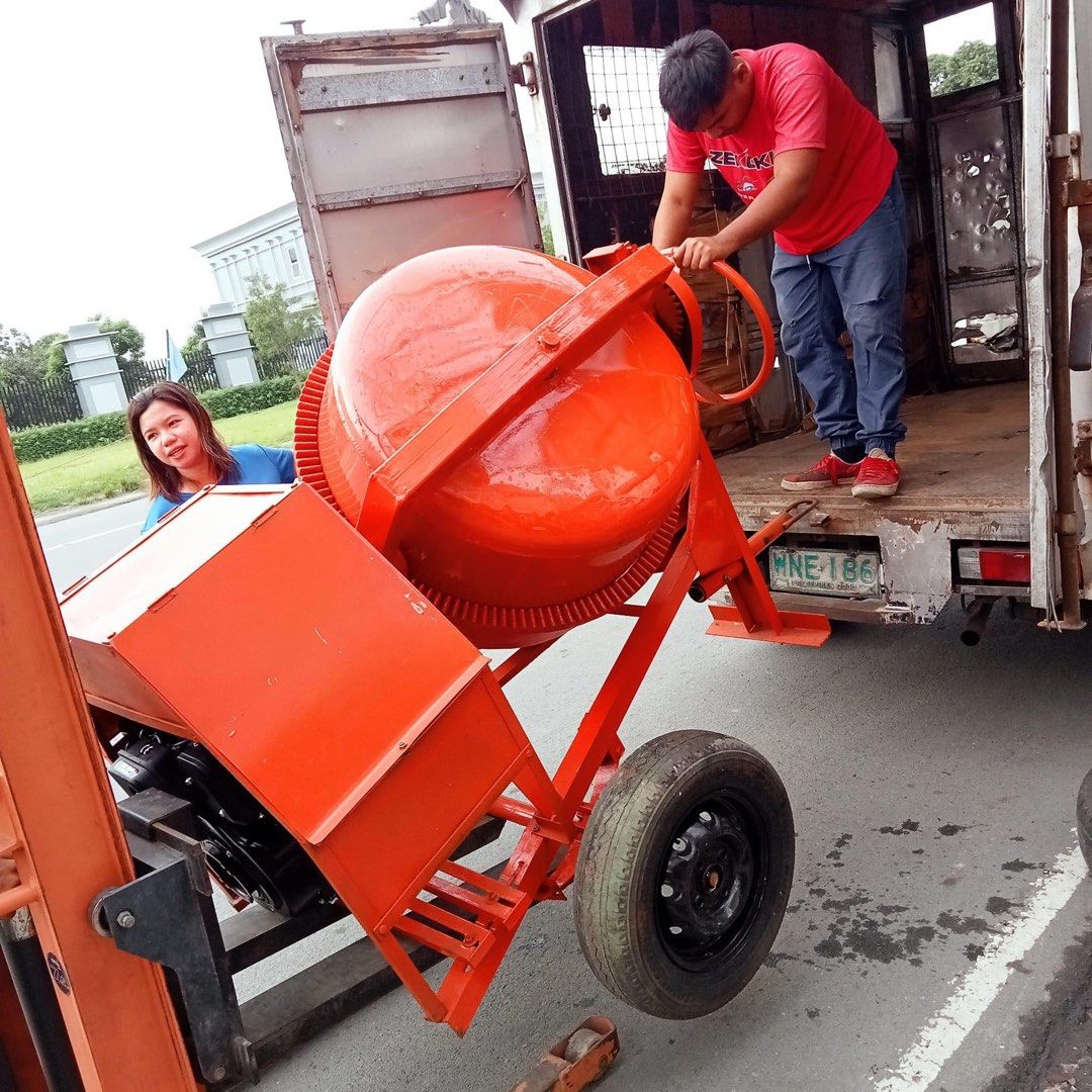 One Bagger Cement Mixer w/ Hakata Japan Diesel Engine 10hp, Commercial ...