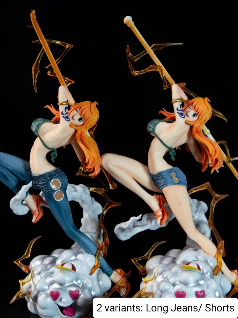 One Piece IU Studios 29 cm Nami and Zeus PVC Figure GK not ichiban kuji, Hobbies & Toys, Toys ...