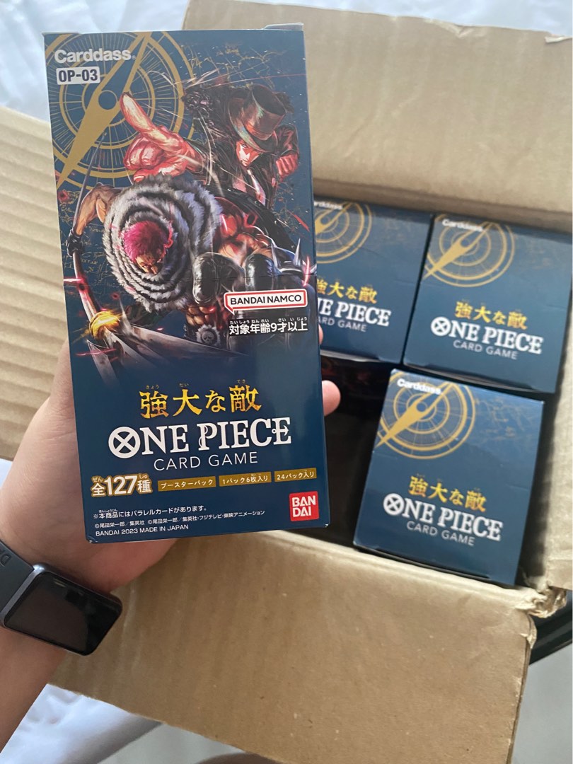 ONE PIECE OP 3 BOX , Hobbies & Toys, Memorabilia & Collectibles, Fan ...