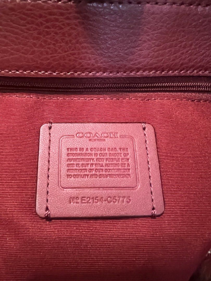 Orig Coach C5775 horse and carriage tote 27, Luxury, Bags & Wallets on ...