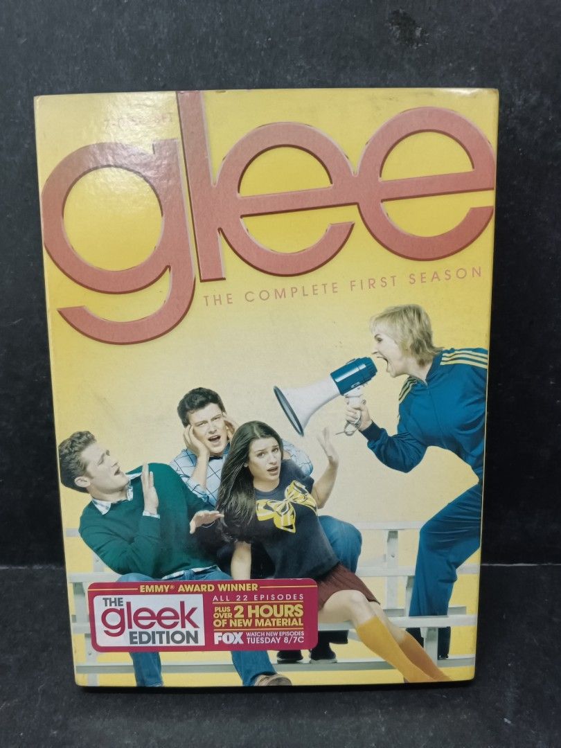 Original DVD: GLEE The Complete First Season 7- Disc Set (Region 1) on ...